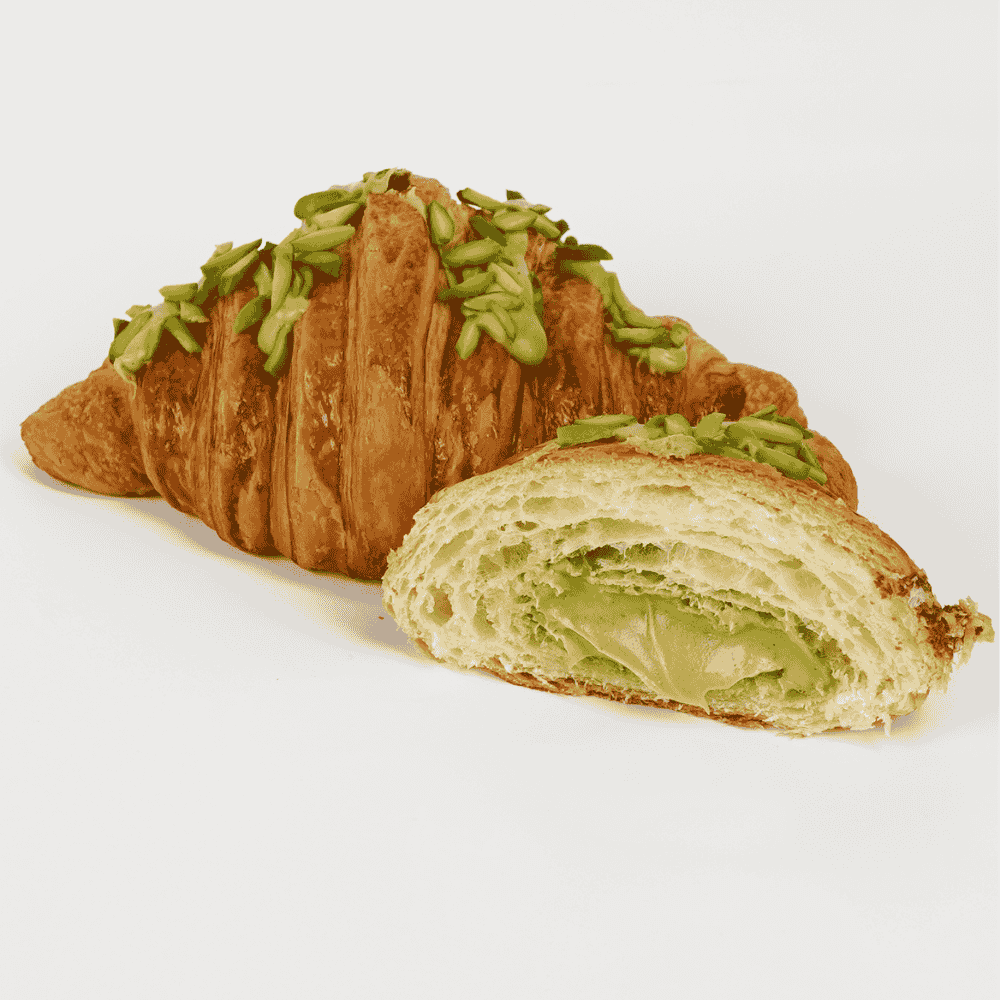 Pistachio Cream Croissant Recipe | Affetto Italiano