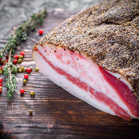 Whole Guanciale – Carbonara Recipe | Affetto Italiano